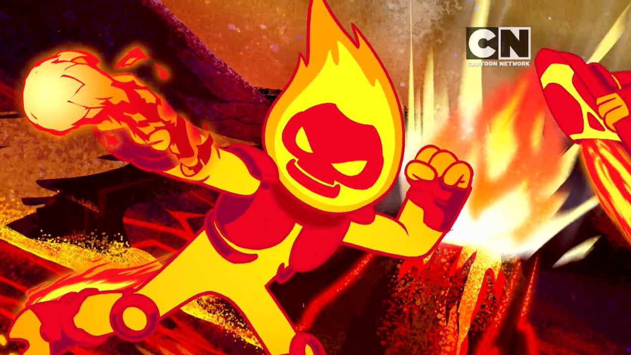 Ben 10 Aliens Heatblast Drawing